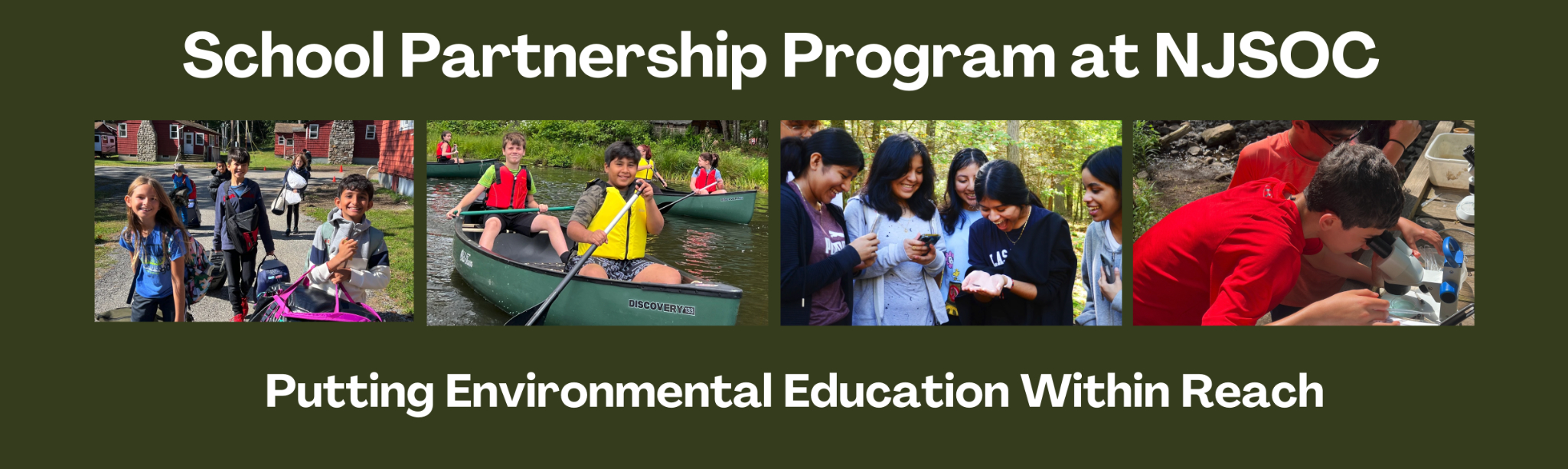The School Partnership Program at the NJ School of Conservation - The ...